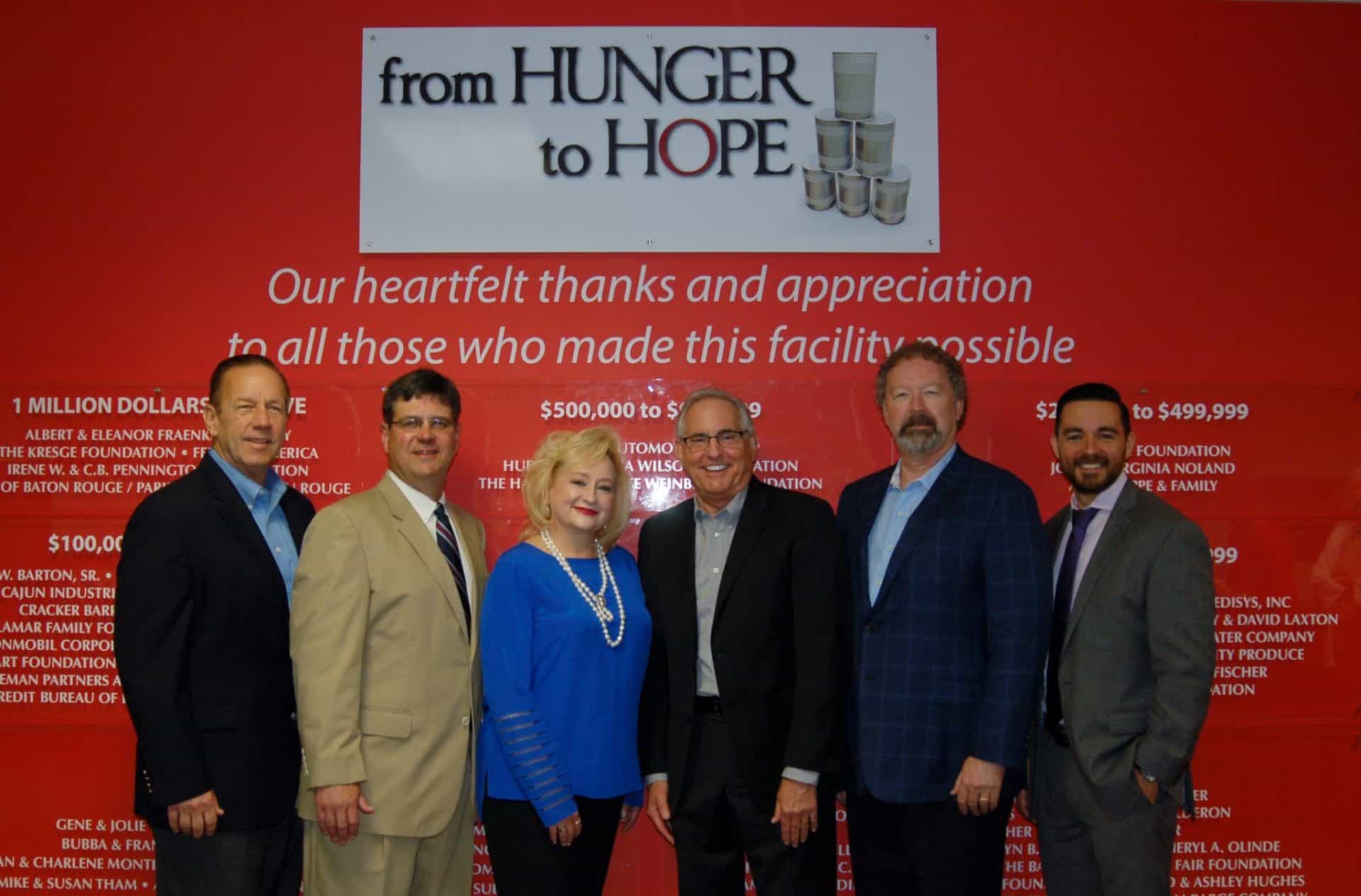 Greater Baton Rouge Food Bank Unveiled Donor Wall at Open House
